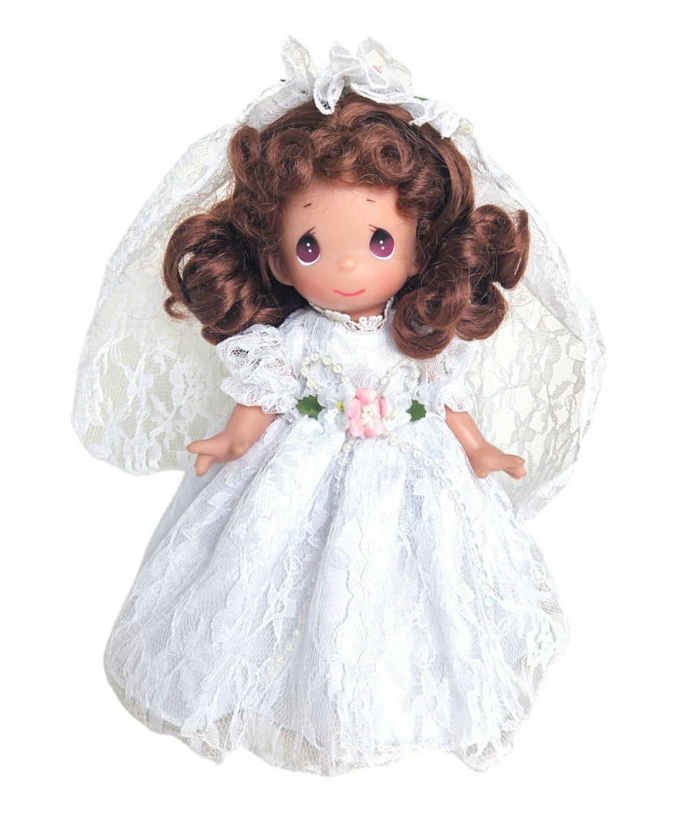 Fairytale Come True - 9” Brunette Bride Doll – The Doll Maker
