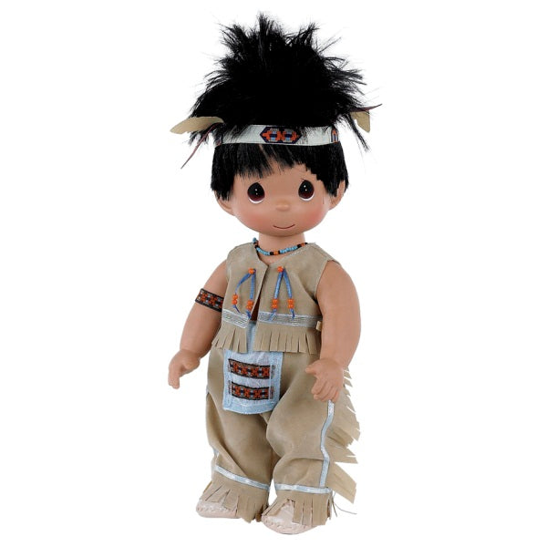 Runs with Buffalo, 12 inch doll – The Doll Maker