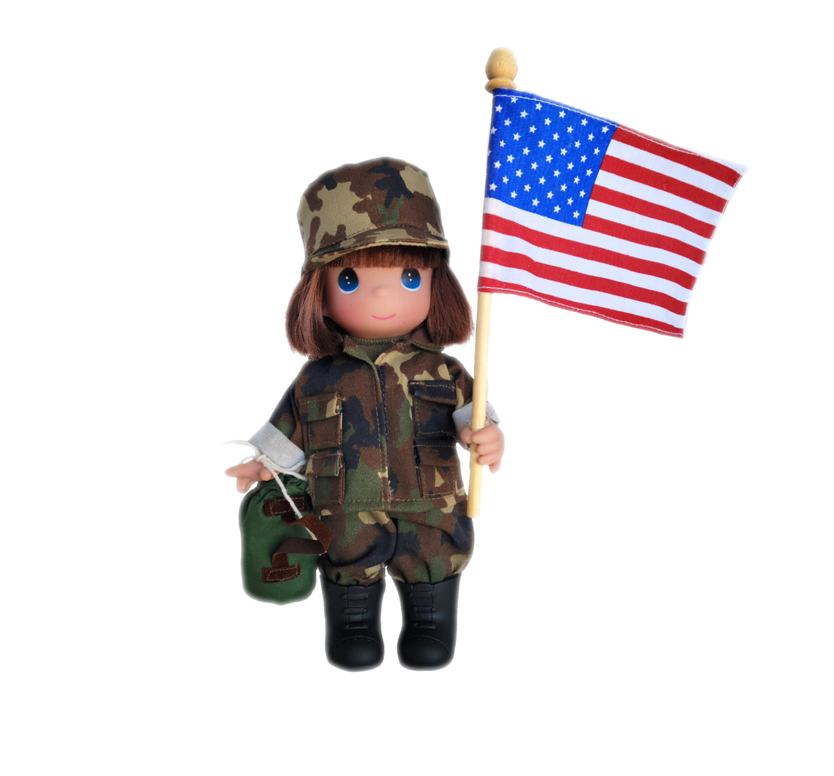 Military Girl - 9” Doll – The Doll Maker