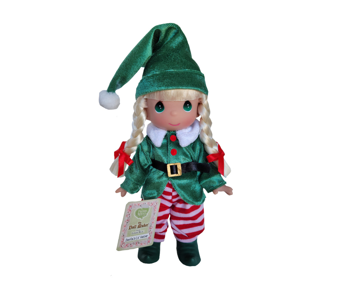 Santa's Lil' Helper - Blonde - 9 inch doll – The Doll Maker
